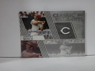 2012 Topps Classic Walk-Offs Cincinnati Reds Baseball Card #CW3 Johnny ...
