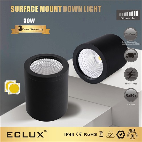 Modern LED Ceiling Light Surface Mounted Downlights CCT Changeable 30W ...