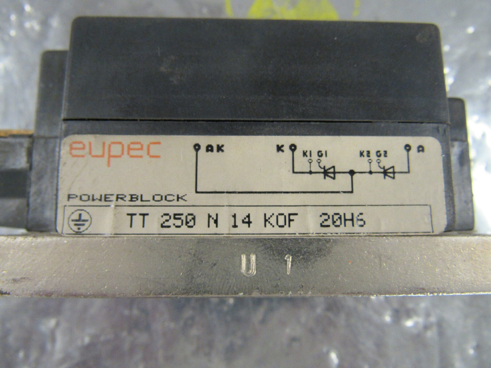 EUPEC TT250N14K0F TT250N14KOF 250A 1400V POWER BLOCK MODULE ***XLNT ...