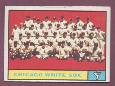 1961 TOPPS #7 CHICAGO WHITE SOX TEAM CARD NELLIE FOX EARLY WYNN .99 ...
