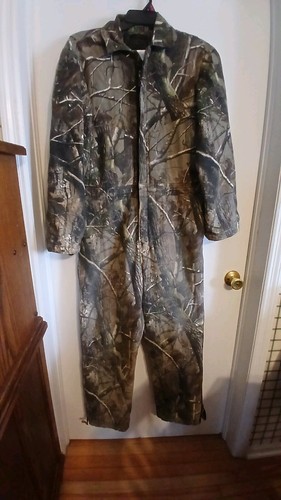 Vintage Liberty Insulated Camo Camouflage Hunting Coveralls Sz Medium ...