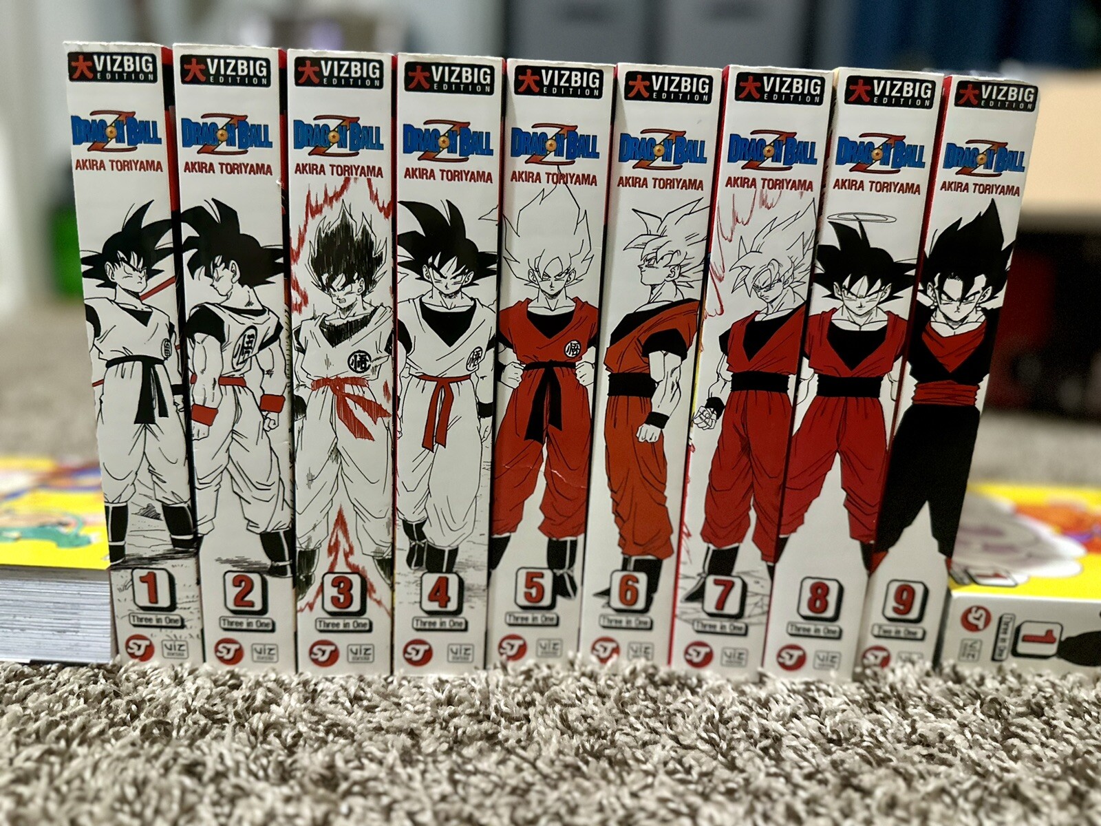 Dragon Ball Z Complete Manga Set: Volumes 1-9 Paperback (Vizbig Edition ...