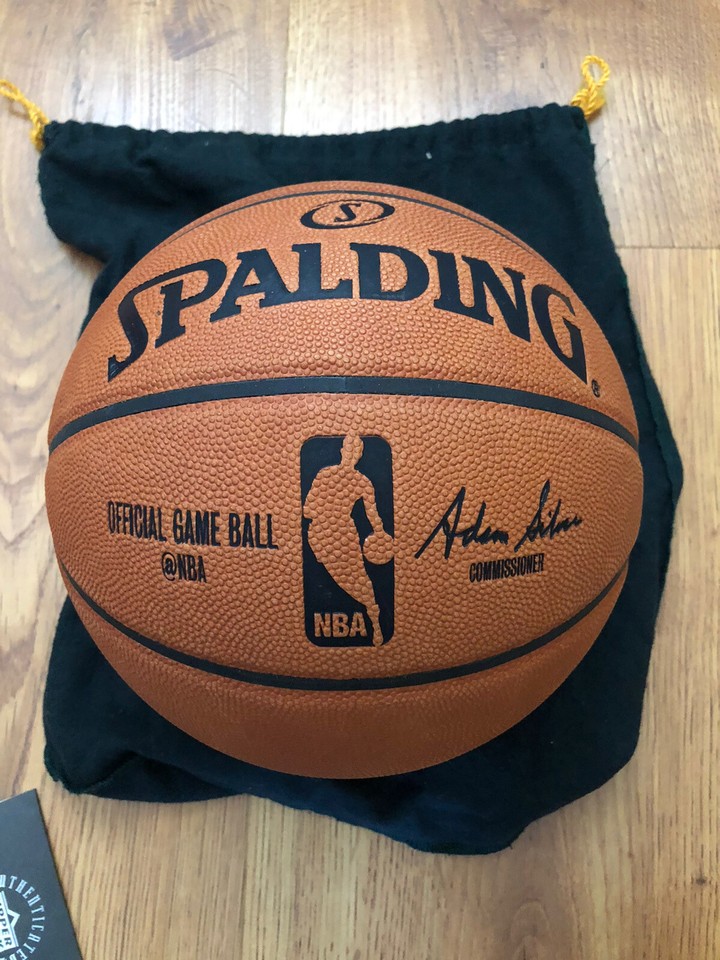 Michael Jordan autographed signed Spalding NBA game model leather ...