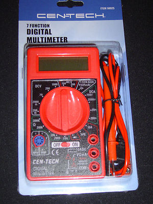 Centech 7 Function Digital Multimeter - Brand New Unopened | eBay