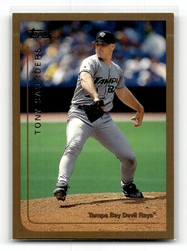 1999 Topps #373 Tony Saunders Tampa Bay Devil Rays Baseball Card | eBay