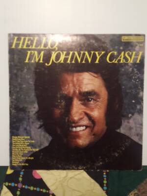 JOHNNY CASH - HELLO I'M JOHNNY CASH - 1977 LP RECORD - COLUMBIA VINYL ...