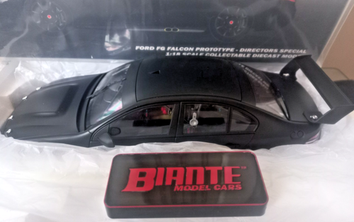 FORD FALCON FG PROTOTYPE DIRECTORS SPECIAL BIANTE BLACK PLAIN BODY 1:18 ...