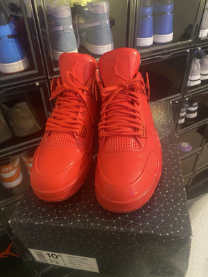 Nike Air Jordan 4 Retro 11 LAB 4 RED Trainers UK 9.5 | eBay UK