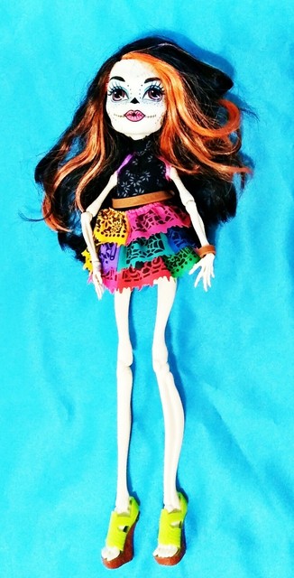 Monster High Mattel 11" Skelita Calaveras Skeleton Doll | eBay
