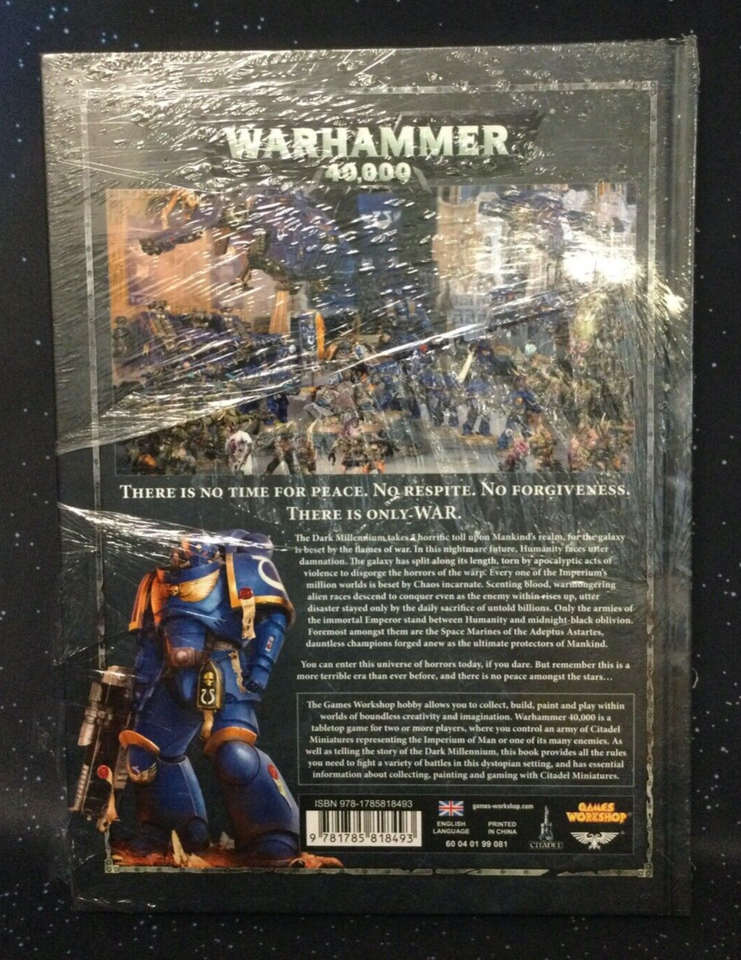 WARHAMMER 40K RULE BOOK 8th EDITION HC OOP *SEALED | eBay
