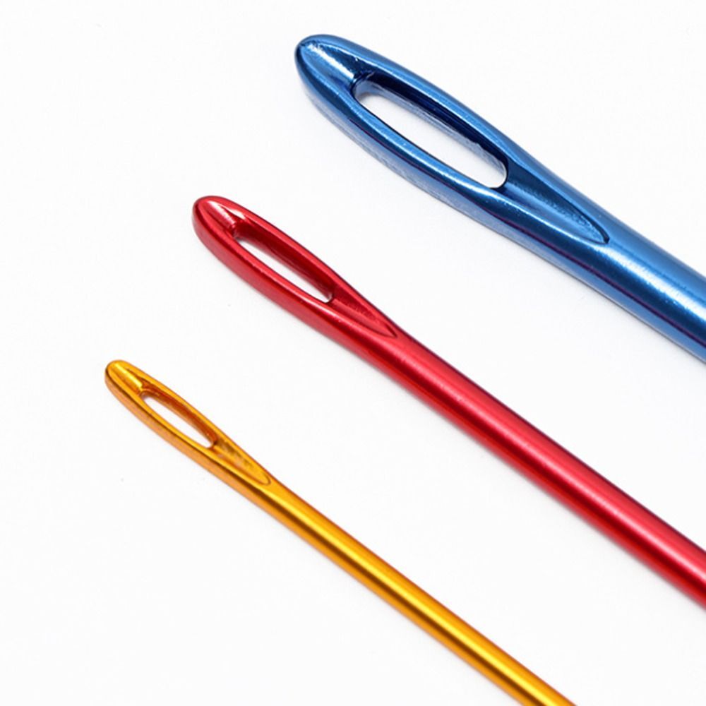 6PCS with Eye Tunisian Crochet Hook Tunisian Hooks Sewing Accessories ...