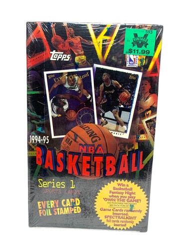 1994-95 Topps NBA Basketball Series 1 Box Factory Sealed - 36 Packs ...