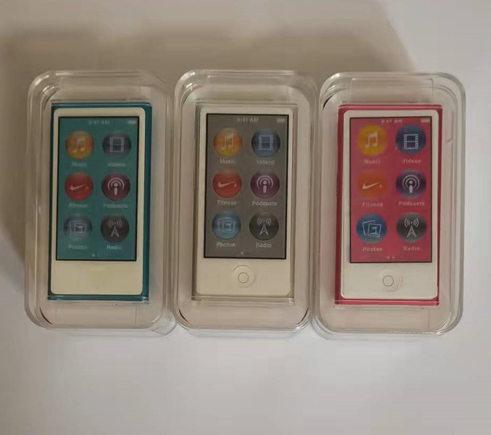 🍎New ipod Nano 7th 8th Generation 16GB（Sealed Retail Box) All colors ...