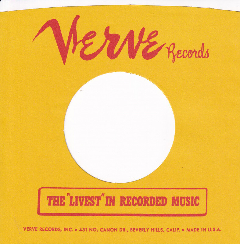 Verve BigBoppa Reproduction Company Record Sleeves (5 Pack) | eBay