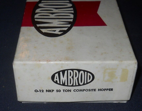 Ambroid O Scale Kit O-12 NKP 50 ton Composite Hopper LTC with Decals | eBay