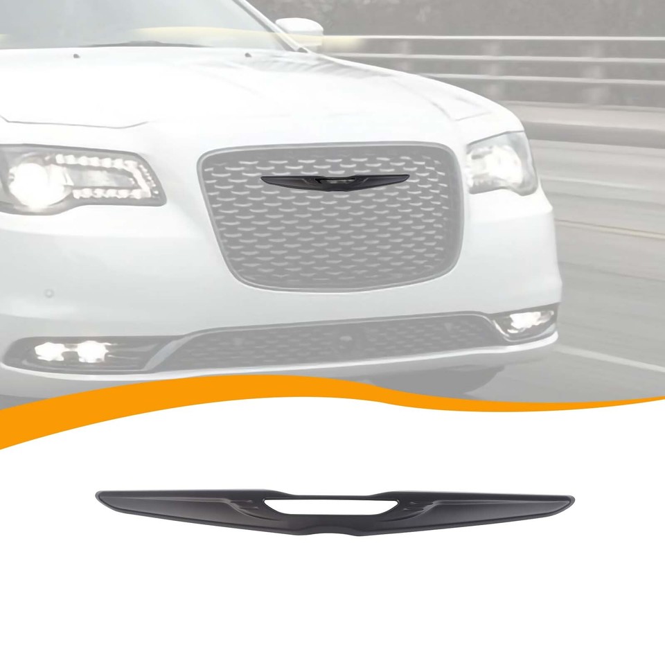 Front Grille Badge Emblem Logo Frame Decor Cover Trim For Chrysler 300 ...