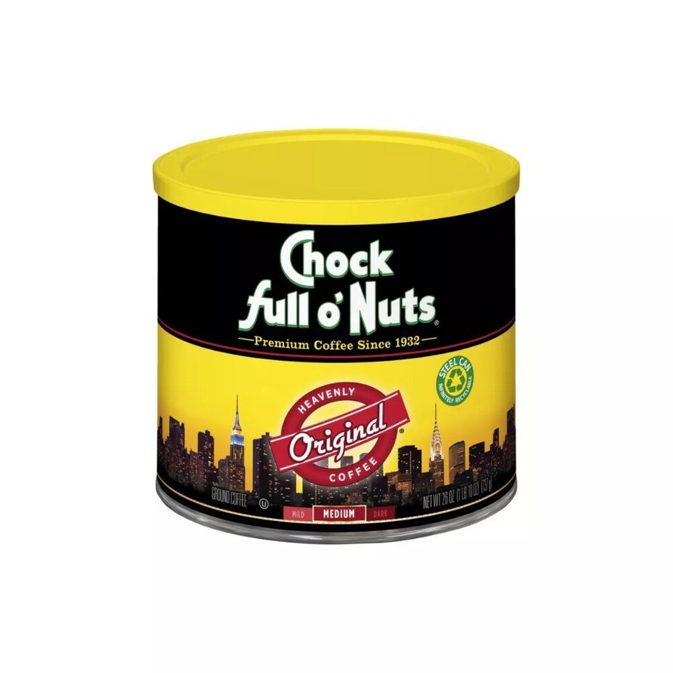 Chock full o'Nuts Original Medium Roast Ground Coffee - 26oz | eBay