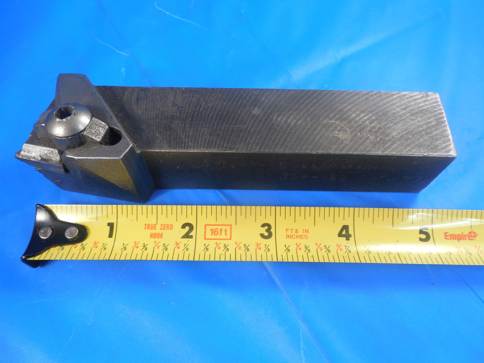 TJPR 16 INSERT TBP 122 1" SQUARE SHANK MODIFIED LATHE TURNING TOOL ...