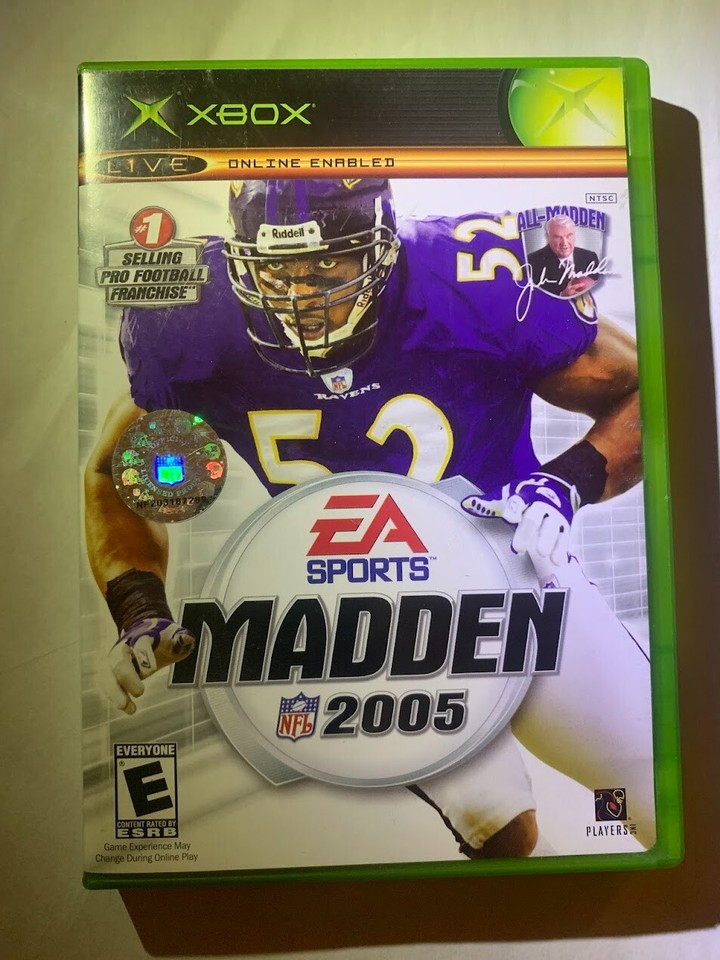 Madden NFL 2005 (Microsoft Xbox, 2004) COMPLETE/CLEAN! 14633147667 | eBay