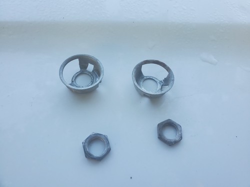 67-72 Chevy Truck Factory Radio Cups Retainers Nuts Original In Dash GMC 67 68 | eBay