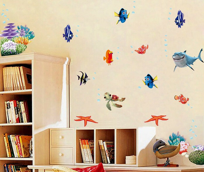 Nemo Wall Decals High Definition Images Disney Pixar Finding Nemo Peel