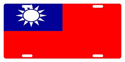 TAIWAN Flag Custom License Plate NATIONAL Emblem ORIGINAL Version | eBay
