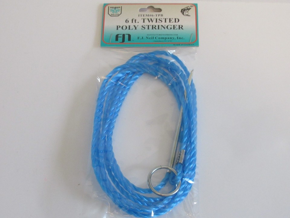 Heavy Duty Poly Cord Rope Twisted Fish Stringer Choice Free Shipping ...