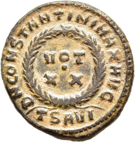 FITZ THESSALONICA AE FOLLIS CONSTANTINUS I VOT XX TSAVI @SAM938 | eBay