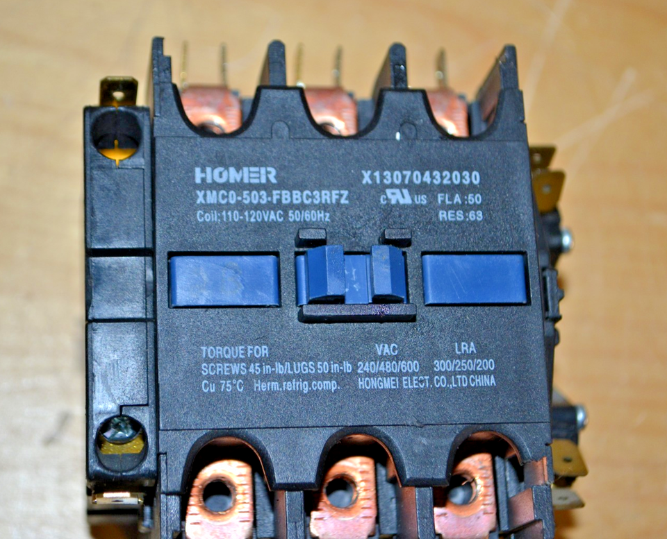 HOMER Contactor ~ XMC0-503-FBBC3RFZ ~ X13070432030 ~ (no screws) | eBay