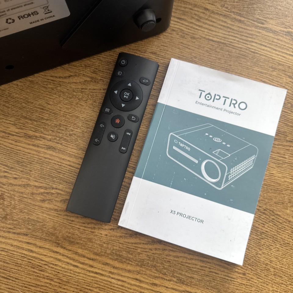 TOPTRO PROJECTOR S5 BOXED 1080p HD - MODEL X5 | eBay UK