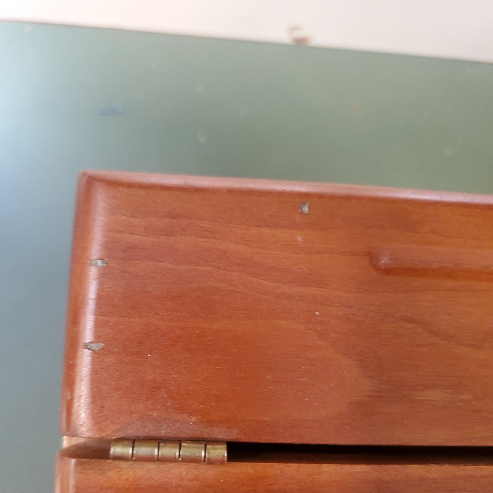 Replica 1700s Writing Desk Handmade Cherry Wood | eBay