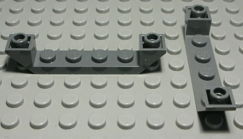 Lego Platte schräg 1x6x1 new Dunkelgrau 2 Stück (831) | eBay