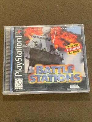 Sony PlayStation PS1 Video Game Battle Stations Chemical X-Traction ...