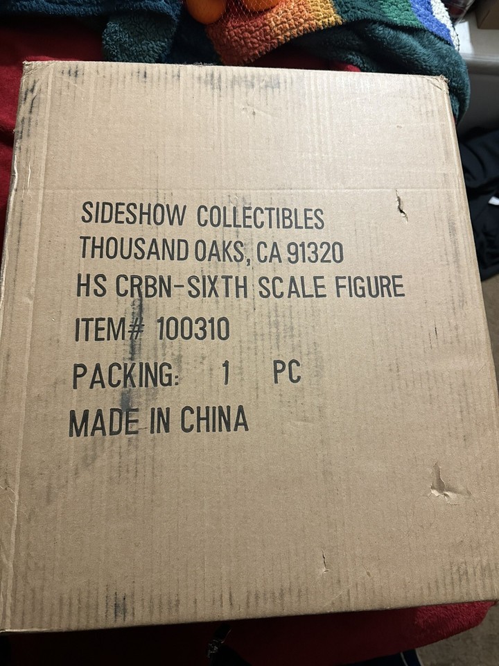 Han Solo in Carbonite 1/6 Sixth Scale Figure Star Wars Hot Toys ...