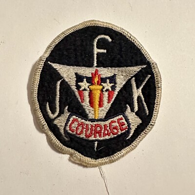 Vietnam War US Navy JFK Courage Aircraft Carrier Pocket Patch | eBay