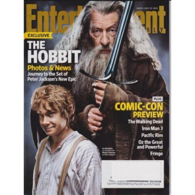 ENTERTAINMENT WEEKLY-JULY 13, 2012-THE HOBBIT-NEW-FAST SHIPPING | eBay