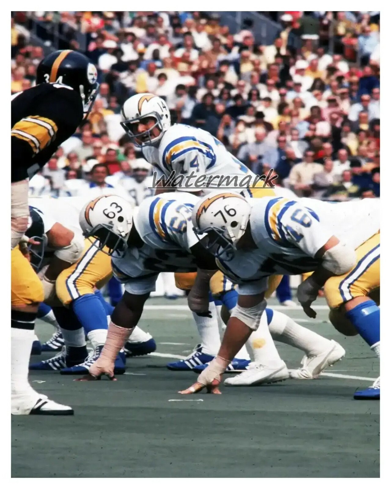 NFL San Diego Chargers QB Don Fouts Game Action Color 8 X 10 Photo ...