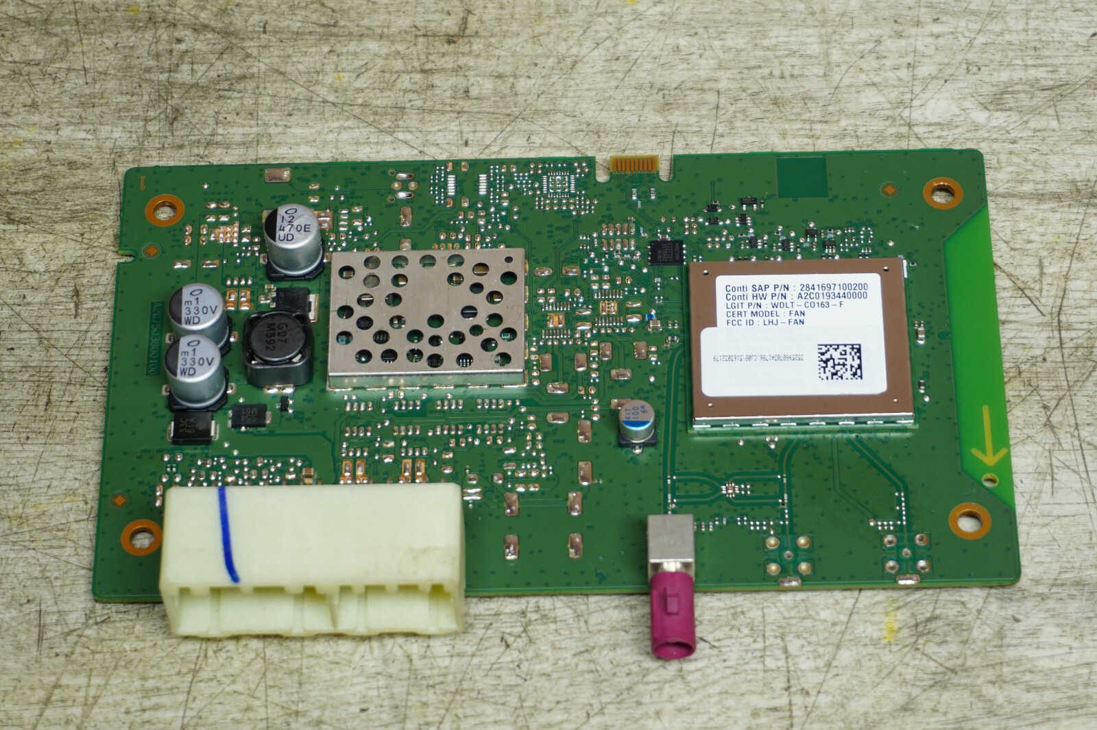 2016 FORD ESCAPE S SUV 2.5L L4 GAS TELEMATICS COMPUTER CONTROL MODULE ...