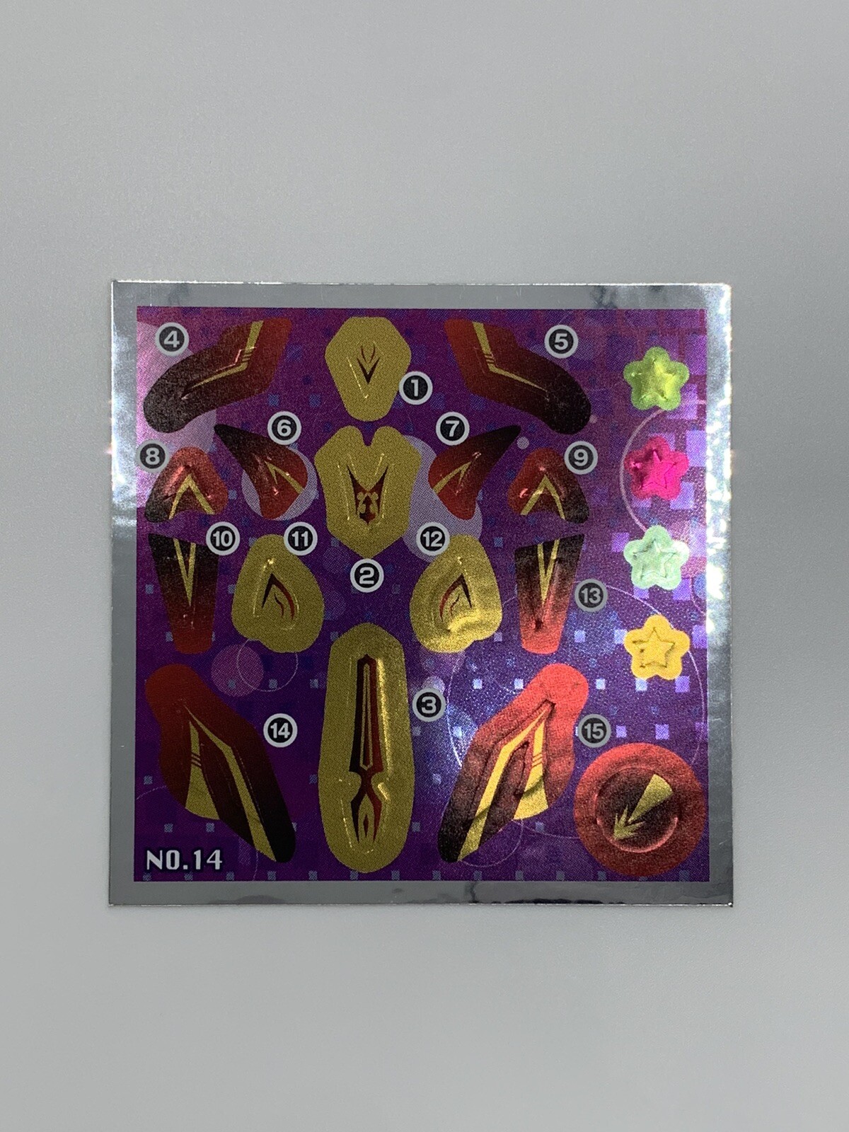 Ensky Beyblade Burst Stickers - Dual Layer Series 2 - No. 14 - Xeno ...