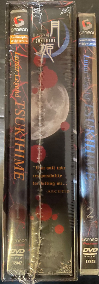 Tsukihime: Lunar Legend Rare box NEW + Blue Blue Glass Moon... DVD ...