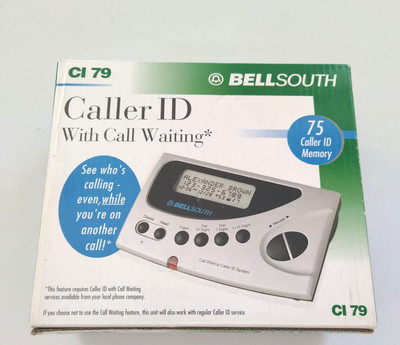 BellSouth Caller ID CI-79 with Call Waiting 75 Caller ID Memory | eBay