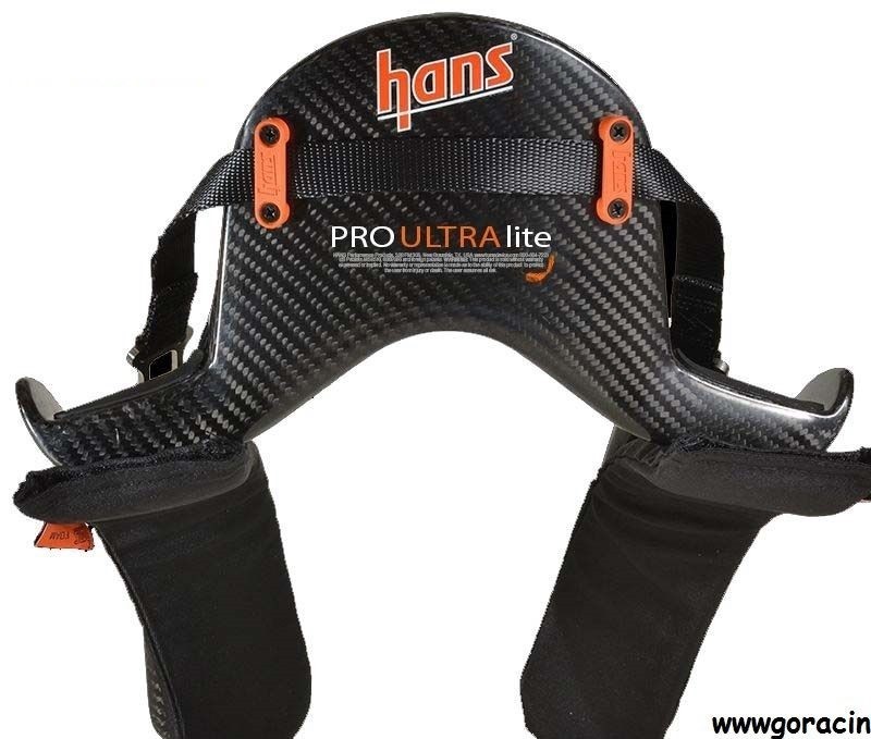 Large Hans Device Pro Ultra Lite 20 Deg Quick Click Sliding Tethers,SFI ...
