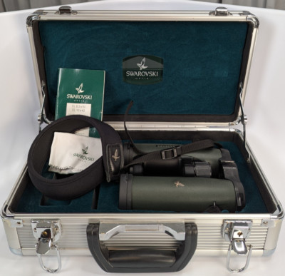 Swarovski Optik EL 8.5 x 42 WB Binoculars / Hard & Soft Cases / Strap ...