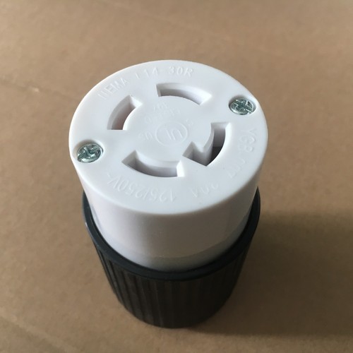 30 Amps NEMA L14-30R Twist Lock 4-Wire Electrical Female Plug ...
