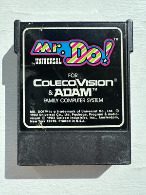 Mr. Do (Colecovision, 1983) cartridge only video game Works 15400004565 ...