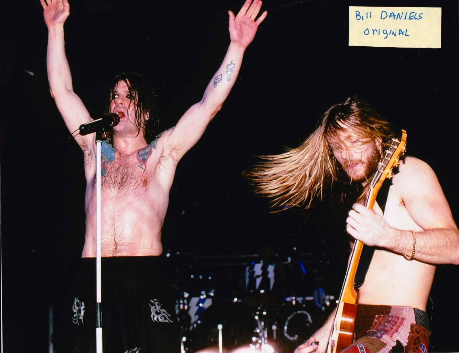 BLACK SABBATH Ozzy Osbourne Iron Man Paranoid The Wizard 8 X 10 PHOTO 2 ...