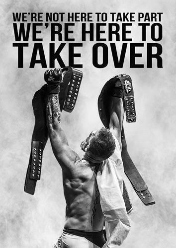 61129 CONOR MCGREGOR 'TAKE OVER' QUOTE UFC Wall Decor Print Poster | eBay