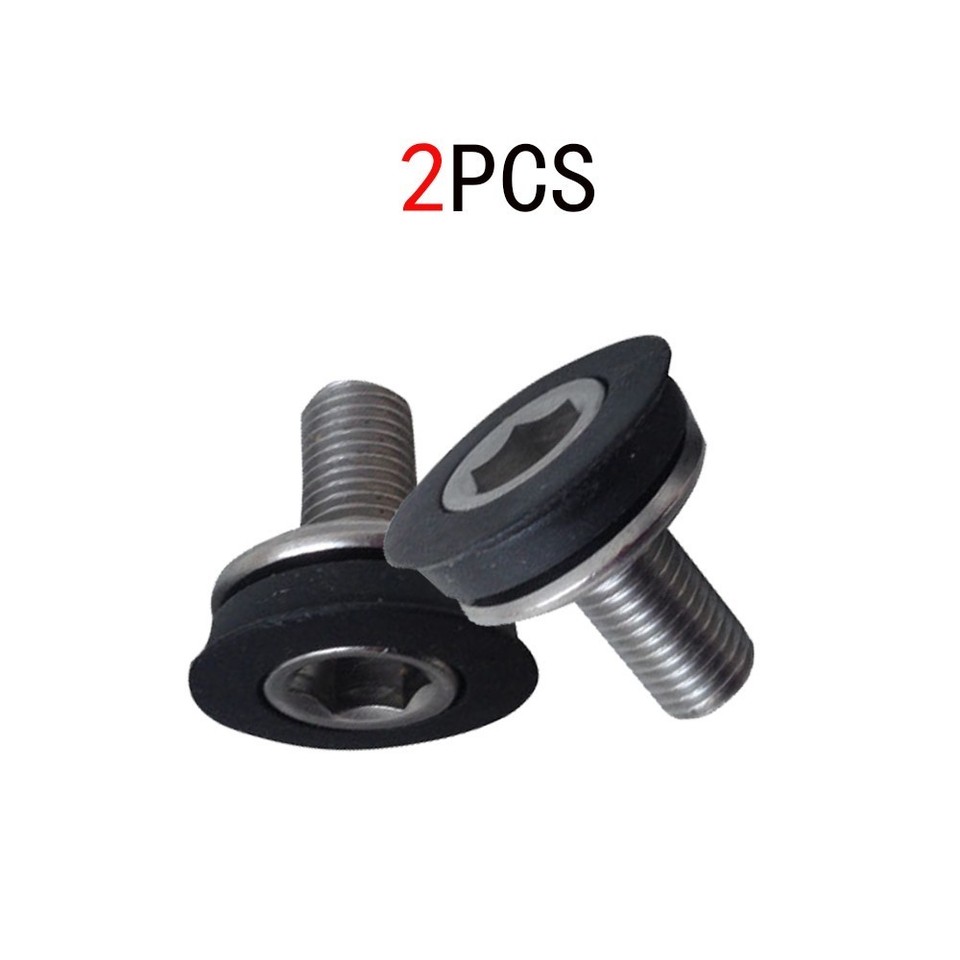 2PCS Bottom Bracket Nuts Road Bike For Ordinary Square Hole Bottom Axle ...