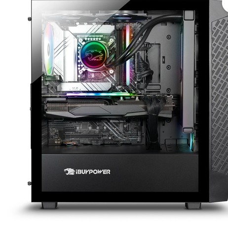 iBUYPOWER Slate 6 Mesh Gaming Desktop Liquid Cooled Intel Core i5 ...