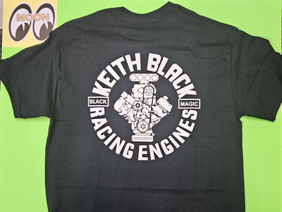 Keith Black Racing Engines T-Shirt 100% Cotton, Black. Mopar, NHRA ...